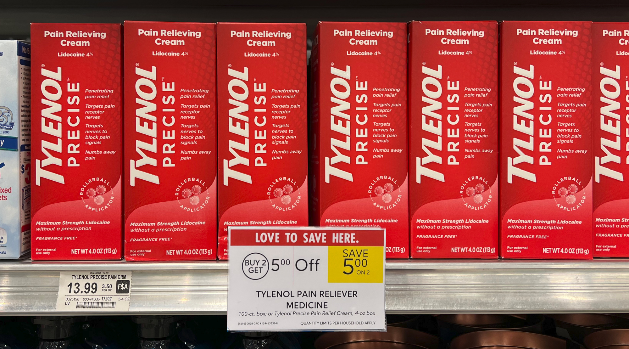 Tylenol Precise Pain Relieving Cream As Low As $9.49 At Publix – Save ...