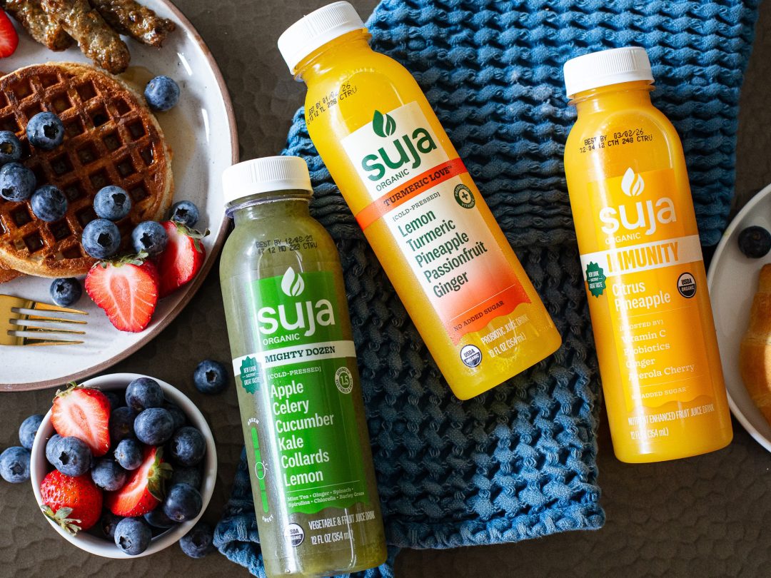 Suja Cold-Pressed Juice Only $2.25 At Publix - iHeartPublix