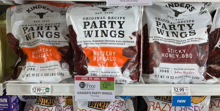 Kinder’s Party Wings As Low As $5 Per Bag At Publix (Regular Price $12. ...