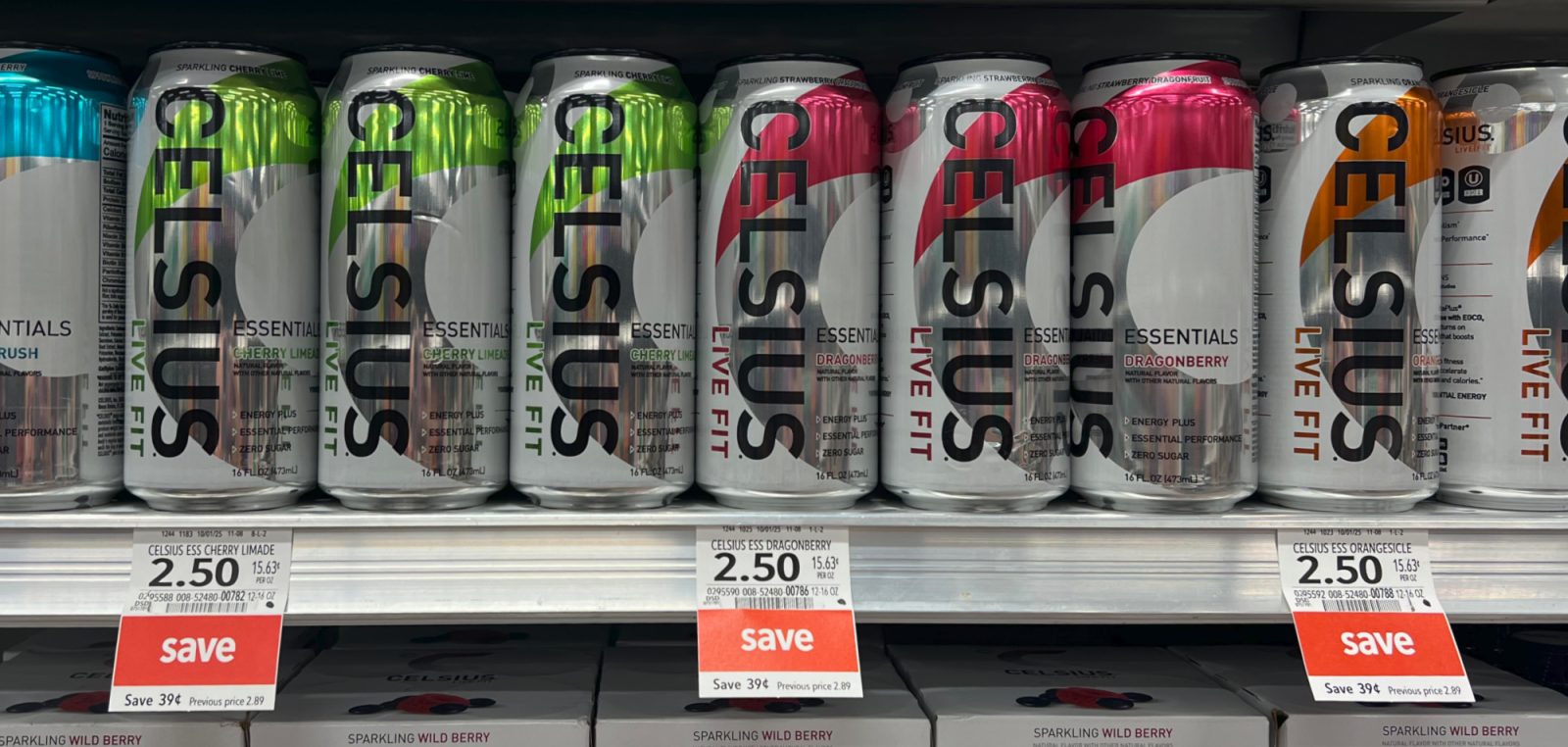 Celsius Essentials Energy Drinks As Low As $2 At Publix - iHeartPublix