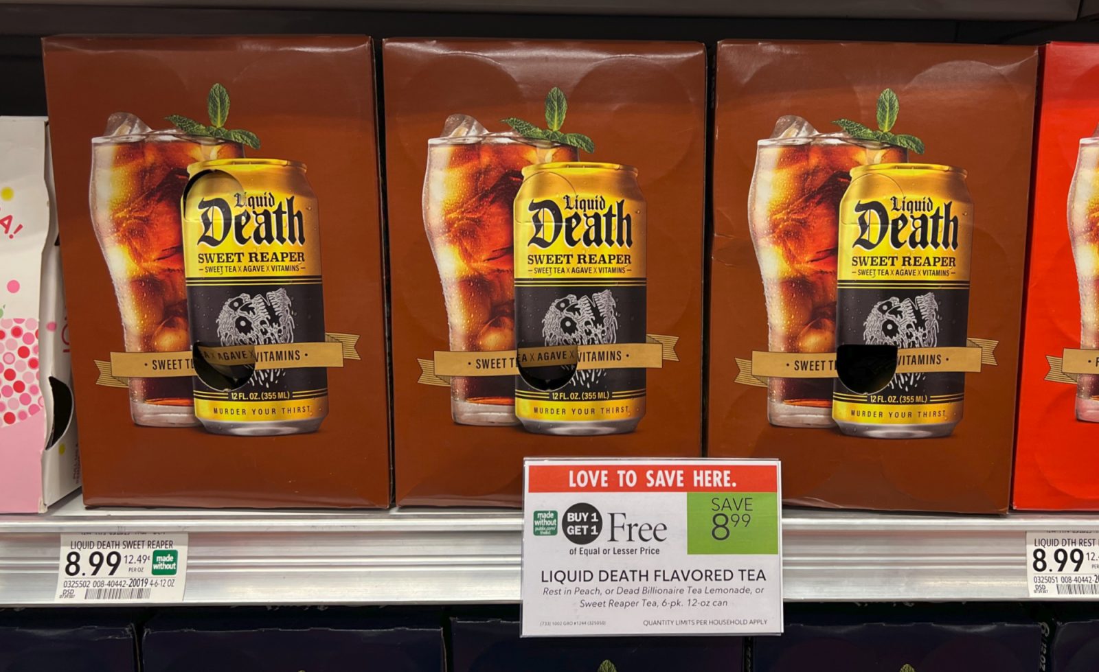 Liquid Death Tea 6-Packs Are As Low As $3.75 At Publix (Regular Price ...