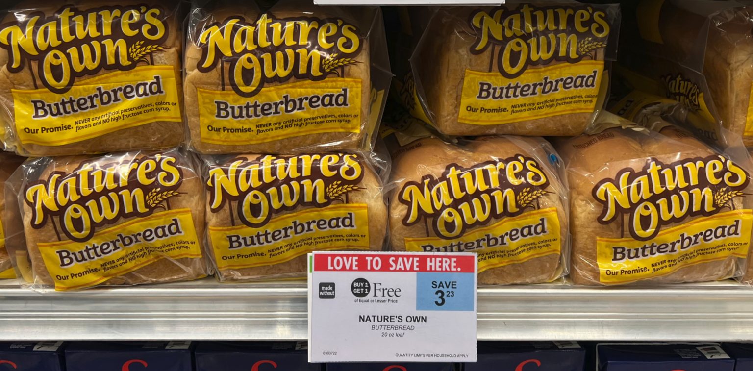 Nature’s Own Butterbread Just $1.37 At Publix - iHeartPublix