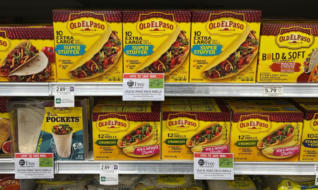 Old El Paso Taco Shells/Tortillas As Low As 95¢ At Publix - iHeartPublix