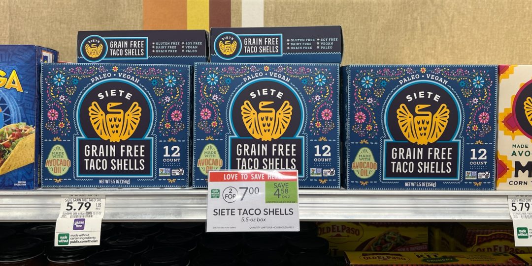 Siete Taco Shells Just $2 At Publix (Regular Price $5.79) - iHeartPublix