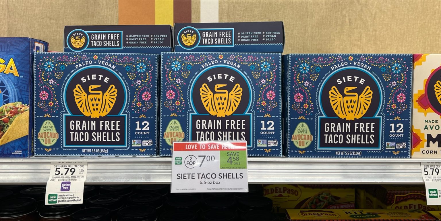 Siete Taco Shells Just $2 At Publix (Regular Price $5.79) - iHeartPublix
