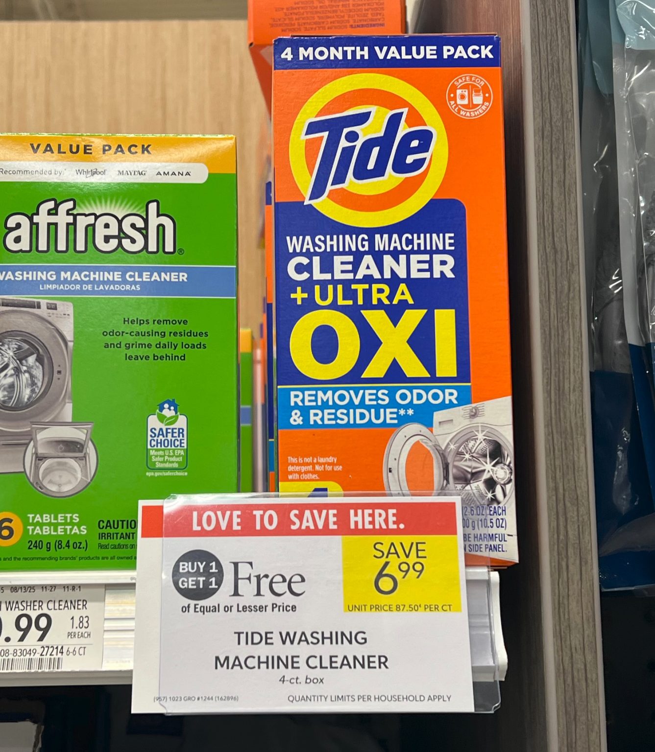 Tide Washing Machine Cleaner 4-Pack As Low As $2.50 At Publix ...