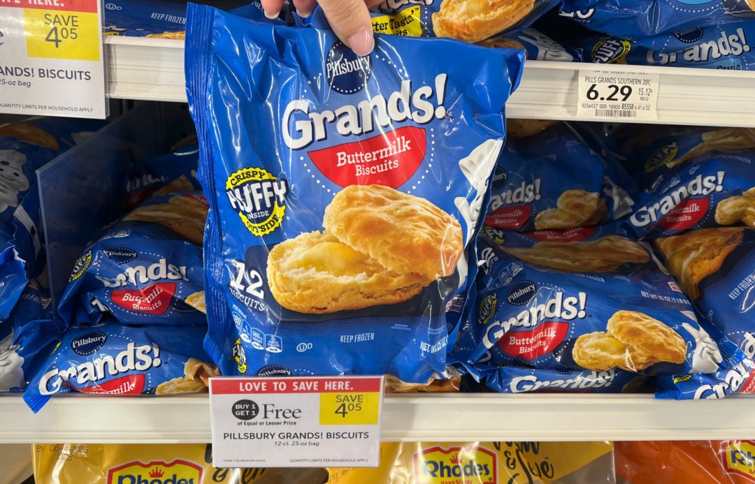 Pillsbury Grands! Frozen Biscuits As Low As $1.53 At Publix - iHeartPublix