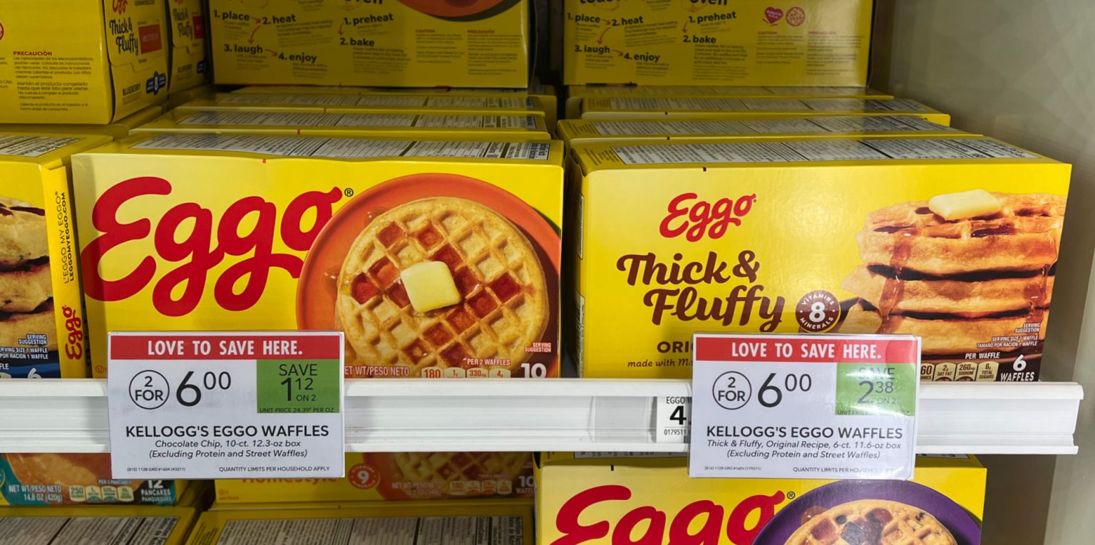 Kellogg’s Eggo Thick & Fluffy Waffles Are As Low As $2.50 Per Box At ...