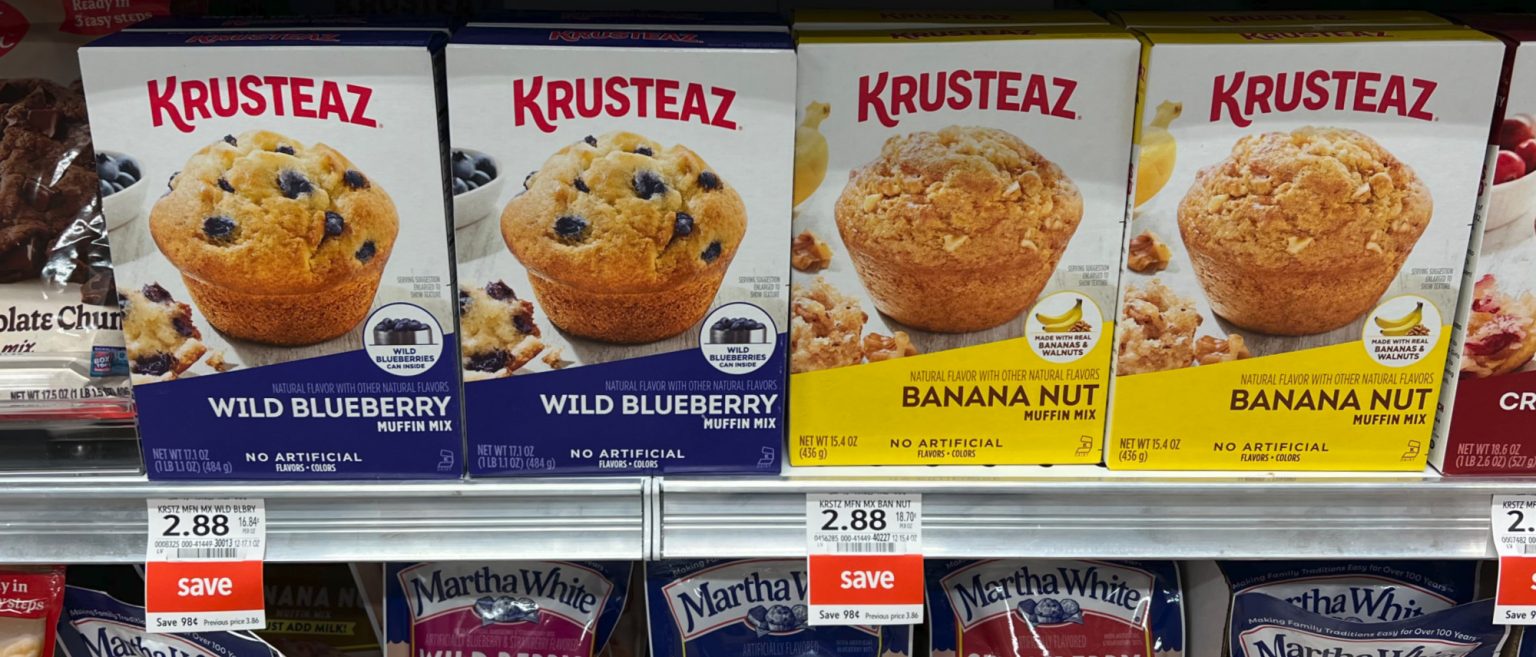 Krusteaz Muffin Mix Just $2.38 Per Box At Publix - iHeartPublix