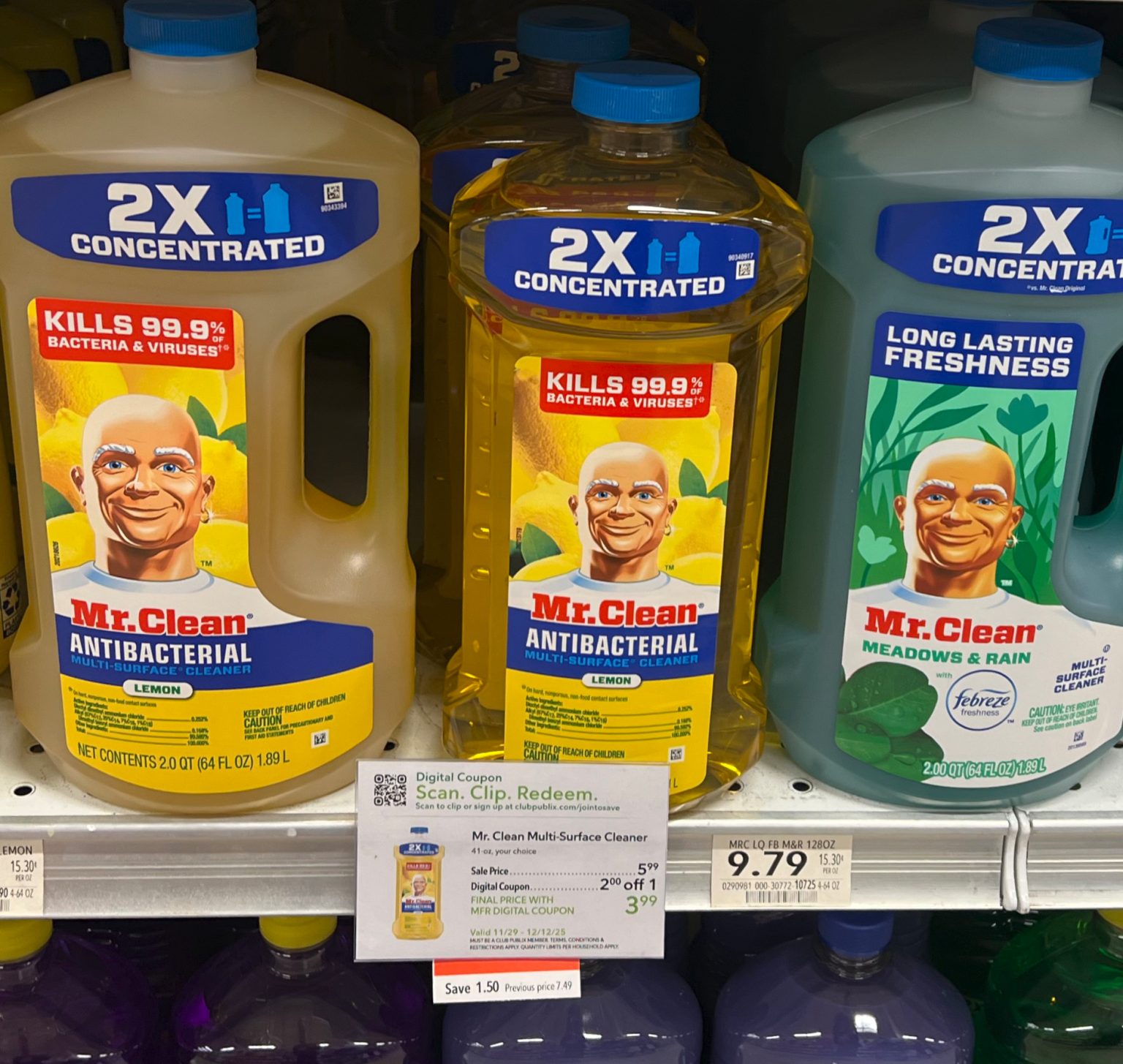 Mr. Clean Multi-Surface Cleaner Just $3.99 At Publix - iHeartPublix