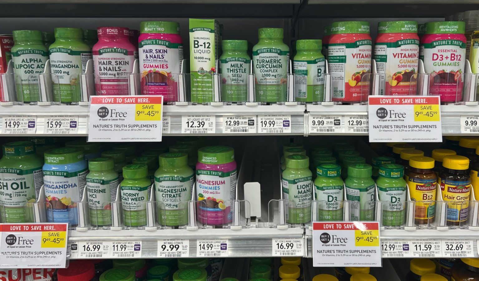 Nature’s Truth Vitamins As Low As $2.50 At Publix - iHeartPublix