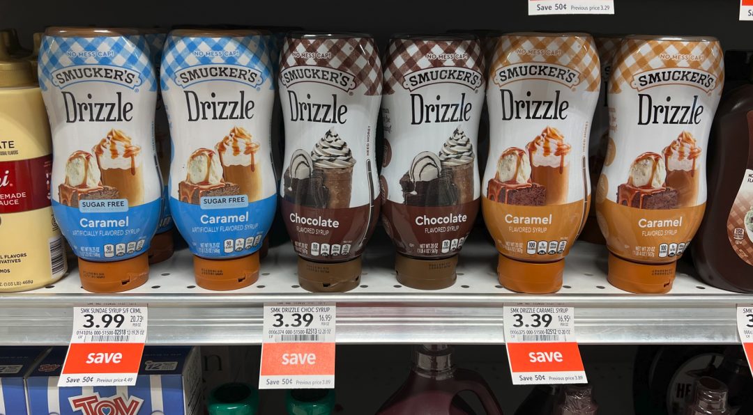 Smucker’s Drizzle Flavored Syrup Just $2.39 At Publix - iHeartPublix