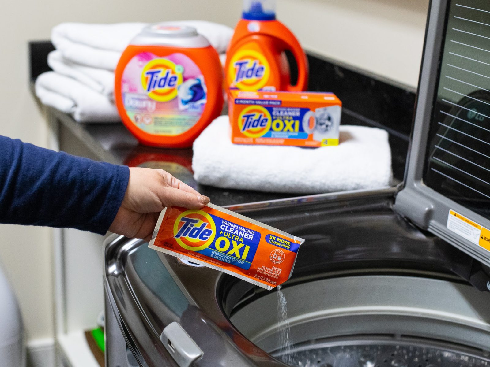 Tide Washing Machine Cleaner 4-Pack Just $2.50 At Publix - iHeartPublix
