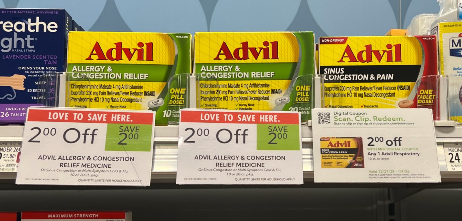 Get Advil Respiratory Products As Low As $2.99 At Publix (Regular Price ...