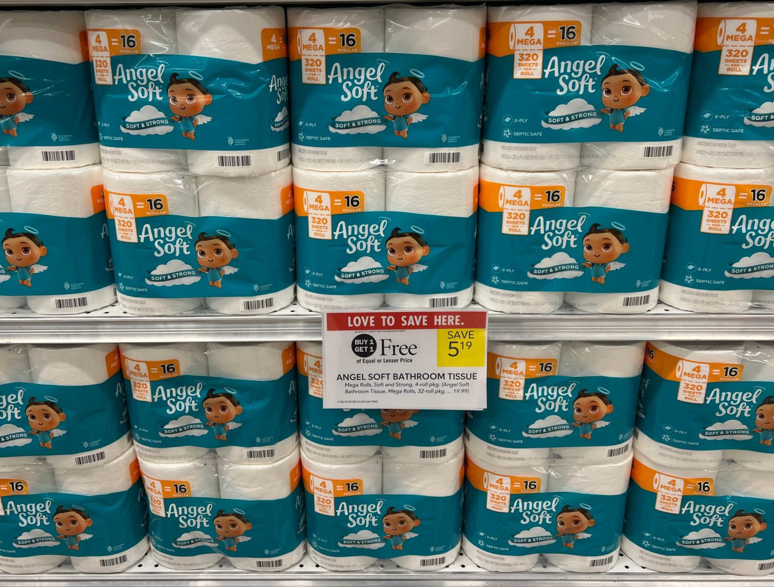 Angel Soft Bath Tissue As Low As $2.10 At Publix - iHeartPublix