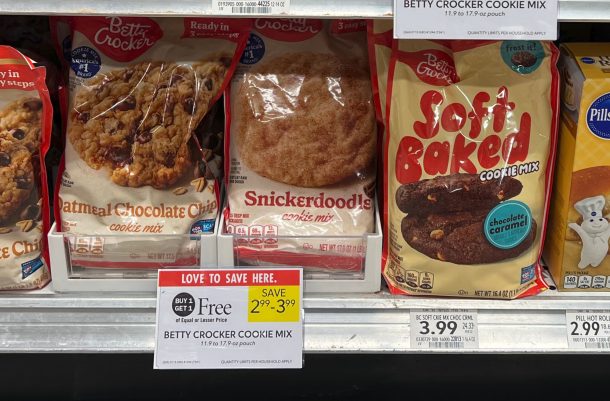Betty Crocker Soft Baked Cookie Mix Just $1.50 At Publix - iHeartPublix