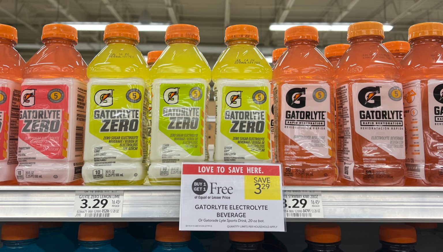 Gatorlyte Drinks As Low As 65¢ At Publix - iHeartPublix