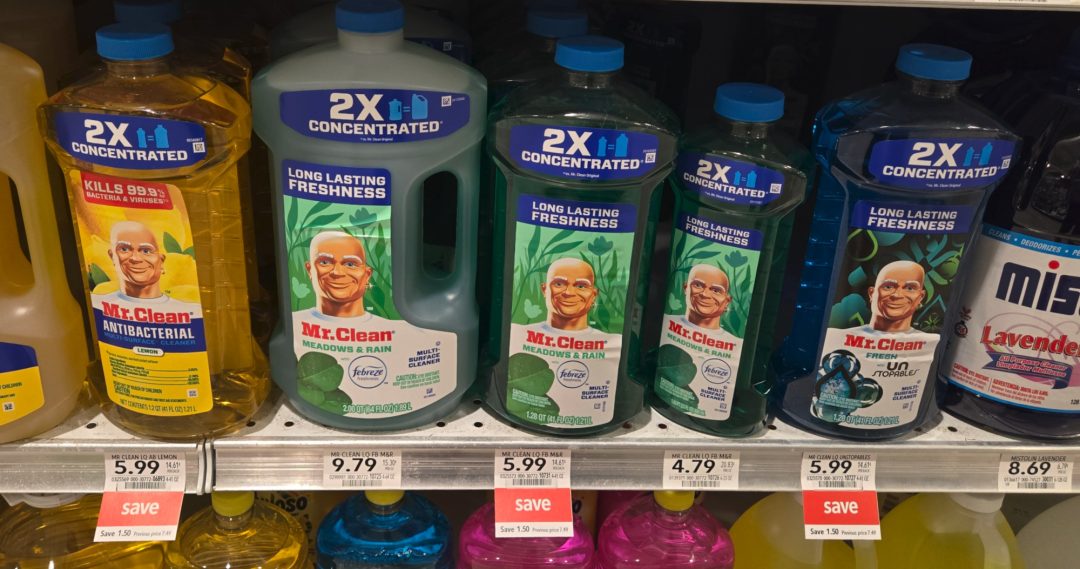Mr. Clean Multi-Surface Cleaner Just $3.99 At Publix - iHeartPublix
