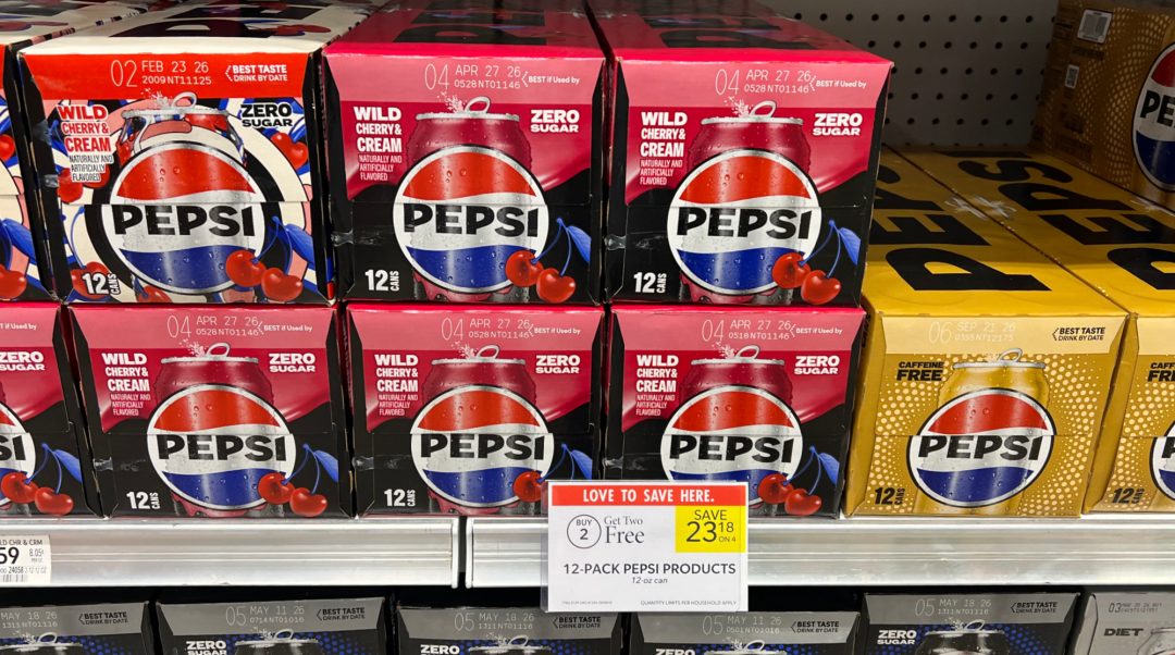 Pepsi Product 12-Packs As Low As $5.05 At Publix (Regular Price $11.59 ...