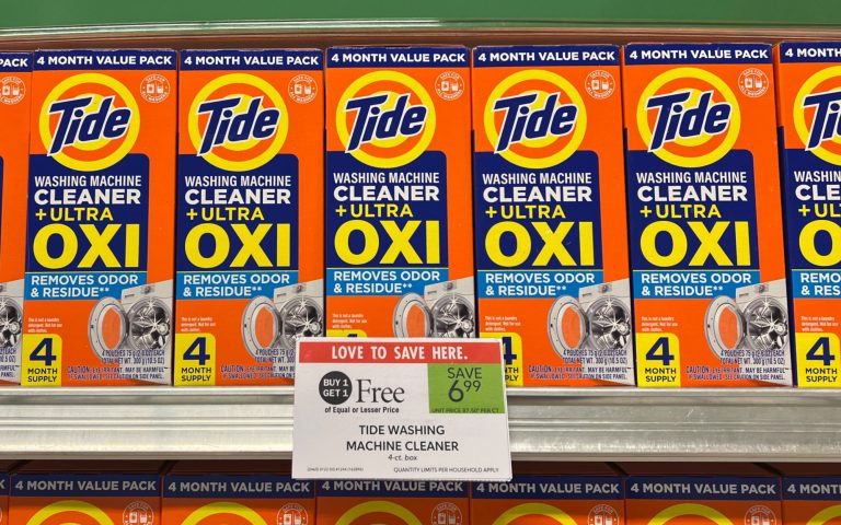 Tide Washing Machine Cleaner 4-Pack Just $2.50 At Publix - iHeartPublix
