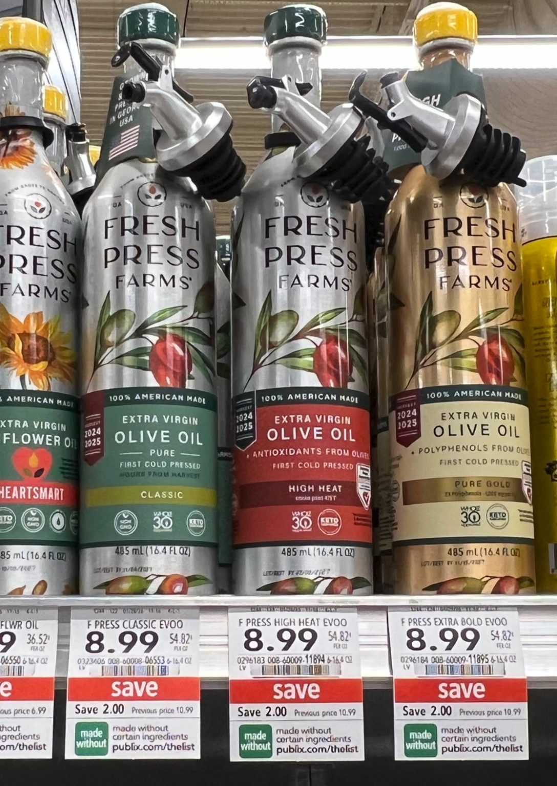 Grab A Bottle Of Fresh Press Farms Extra Virgin Olive Oil For $3.99 At ...