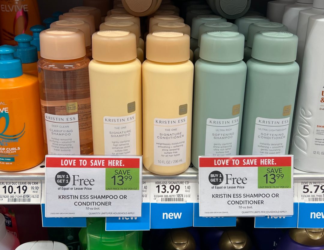 Kristin Ess Hair Care Just $5 At Publix (Regular Price $13.99 ...