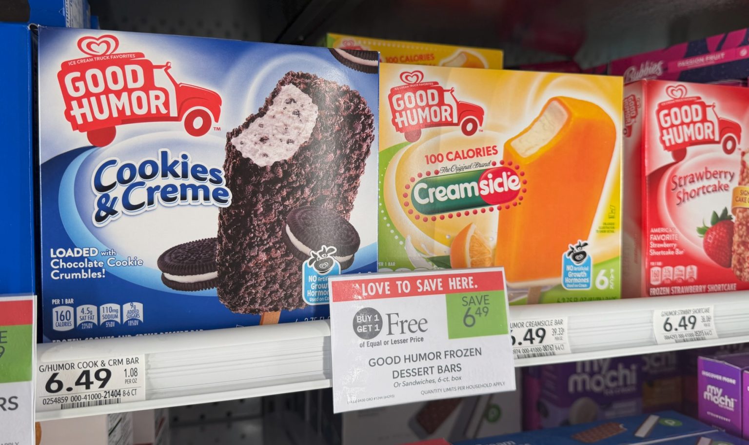 Good Humor Ice Cream Bars As Low As $2.50 Per Box At Publix (Regular ...