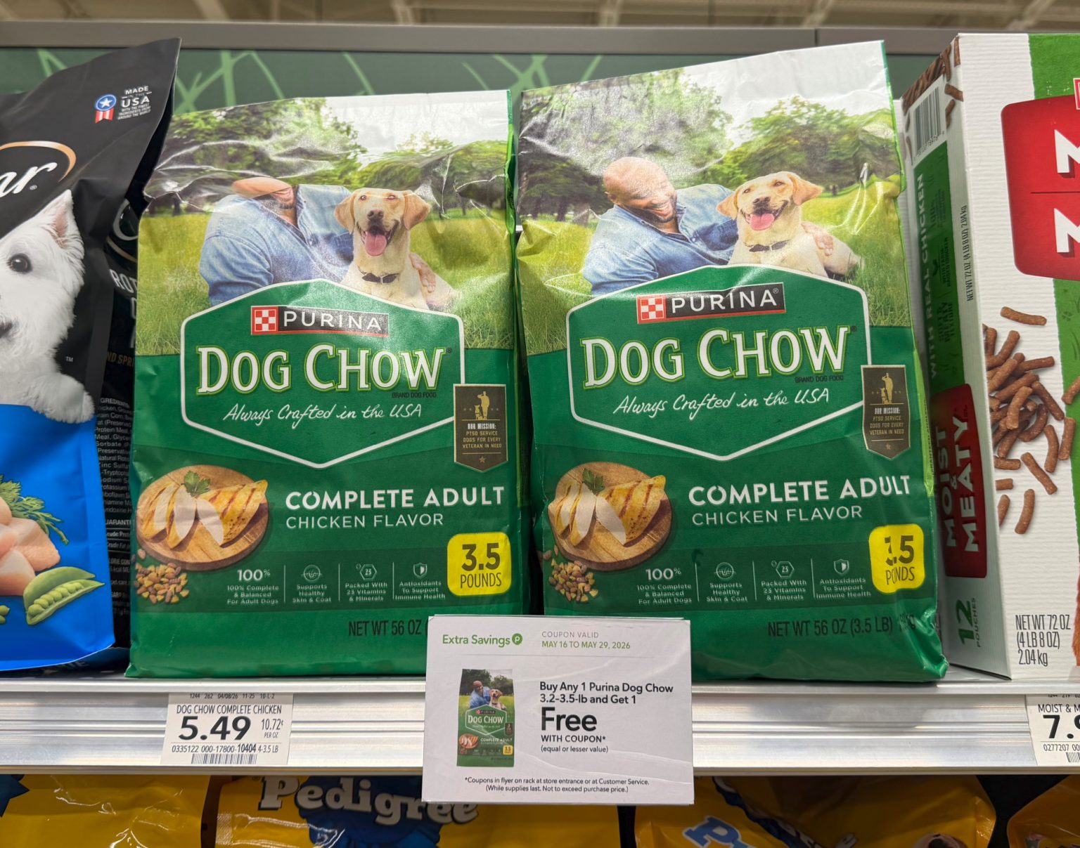 Purina Dog Chow As Low As $2.75 Per Bag At Publix With The BOGO Coupon ...