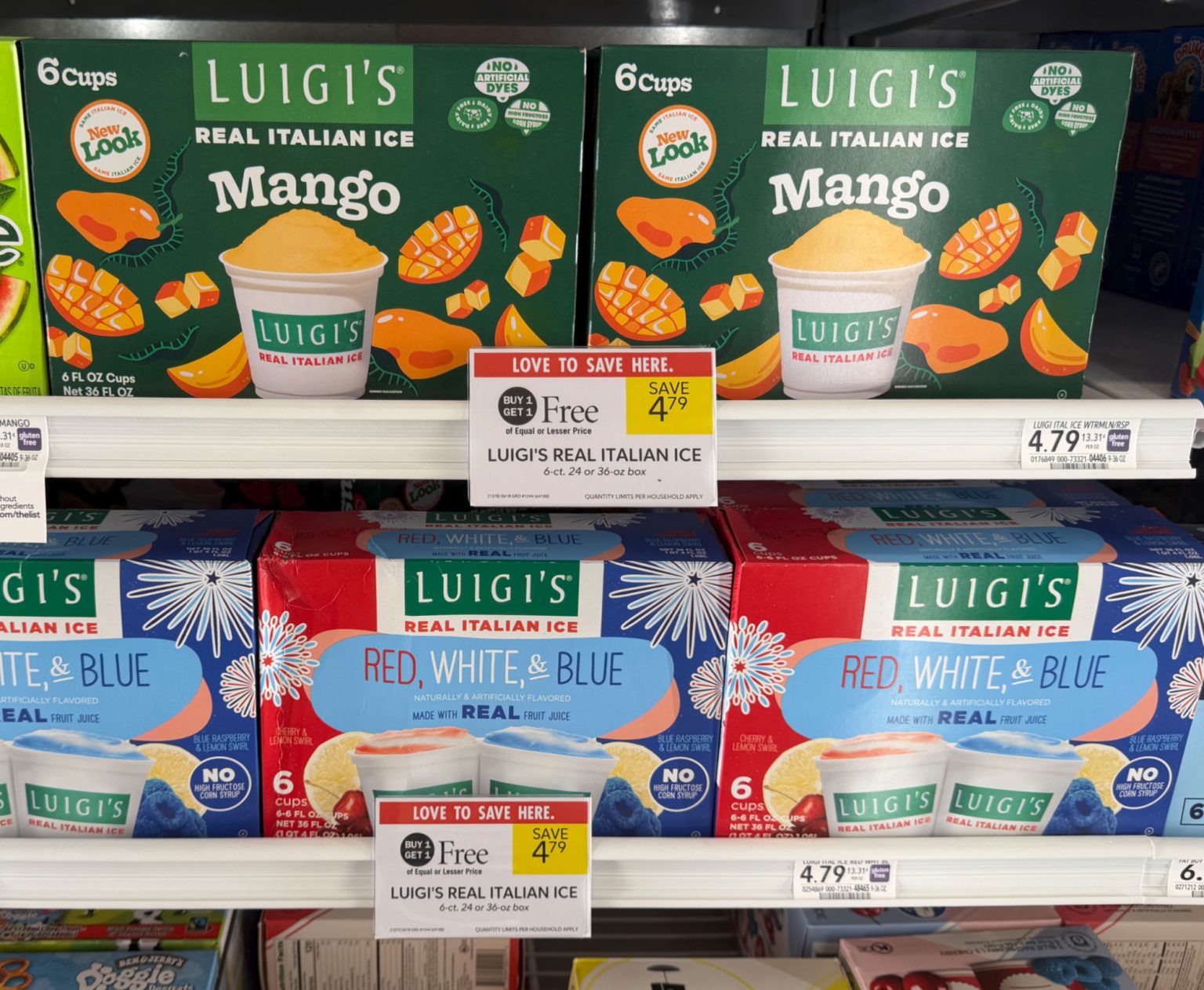 Luigi’s Real Italian Ice As Low As $1.90 Per Box At Publix (32¢ Per ...